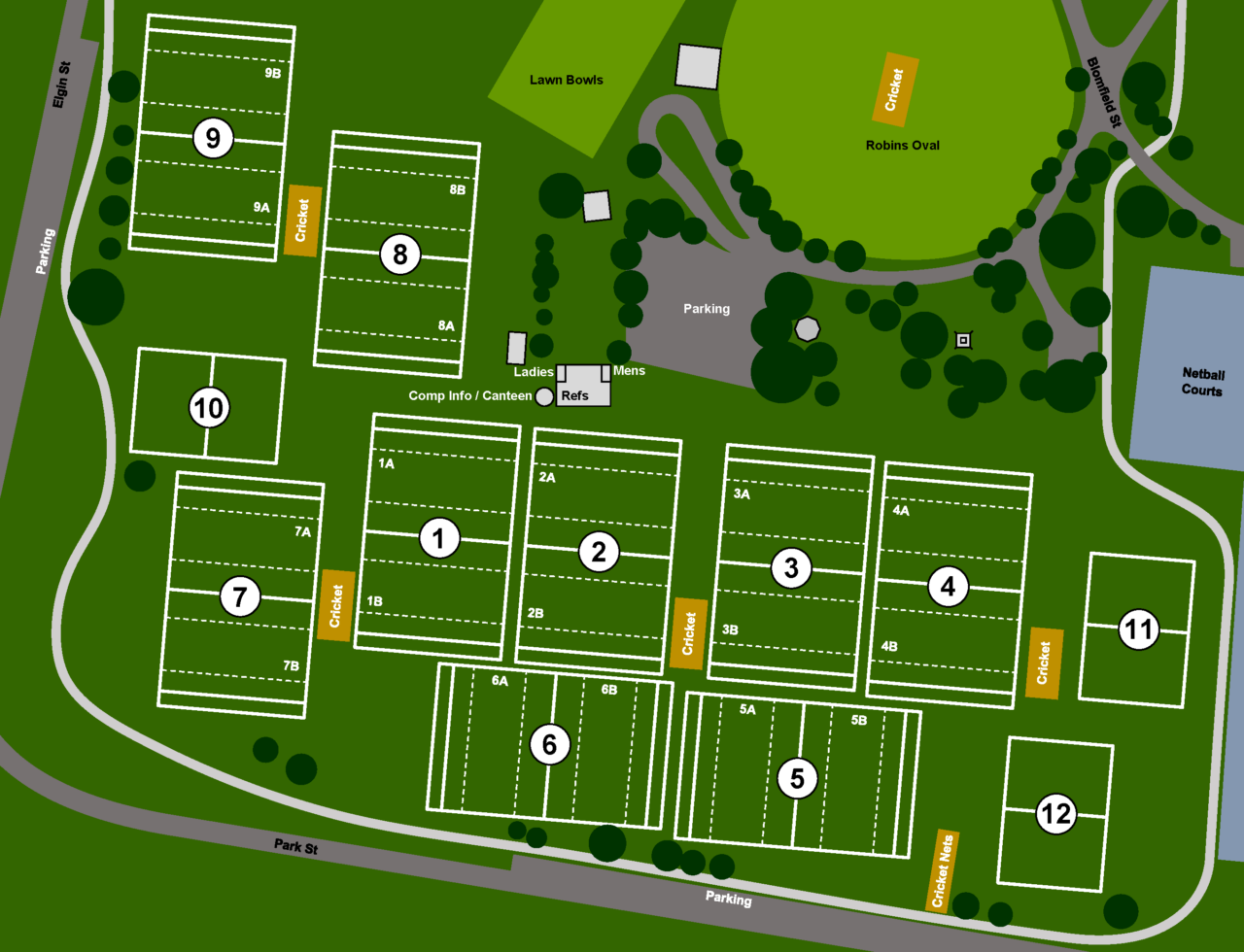 Playing Fields | Maitland Touch Association
